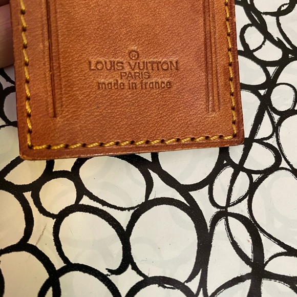 Louis Vuitton | Accessories | Louis Vuitton Name Tag | Poshmark